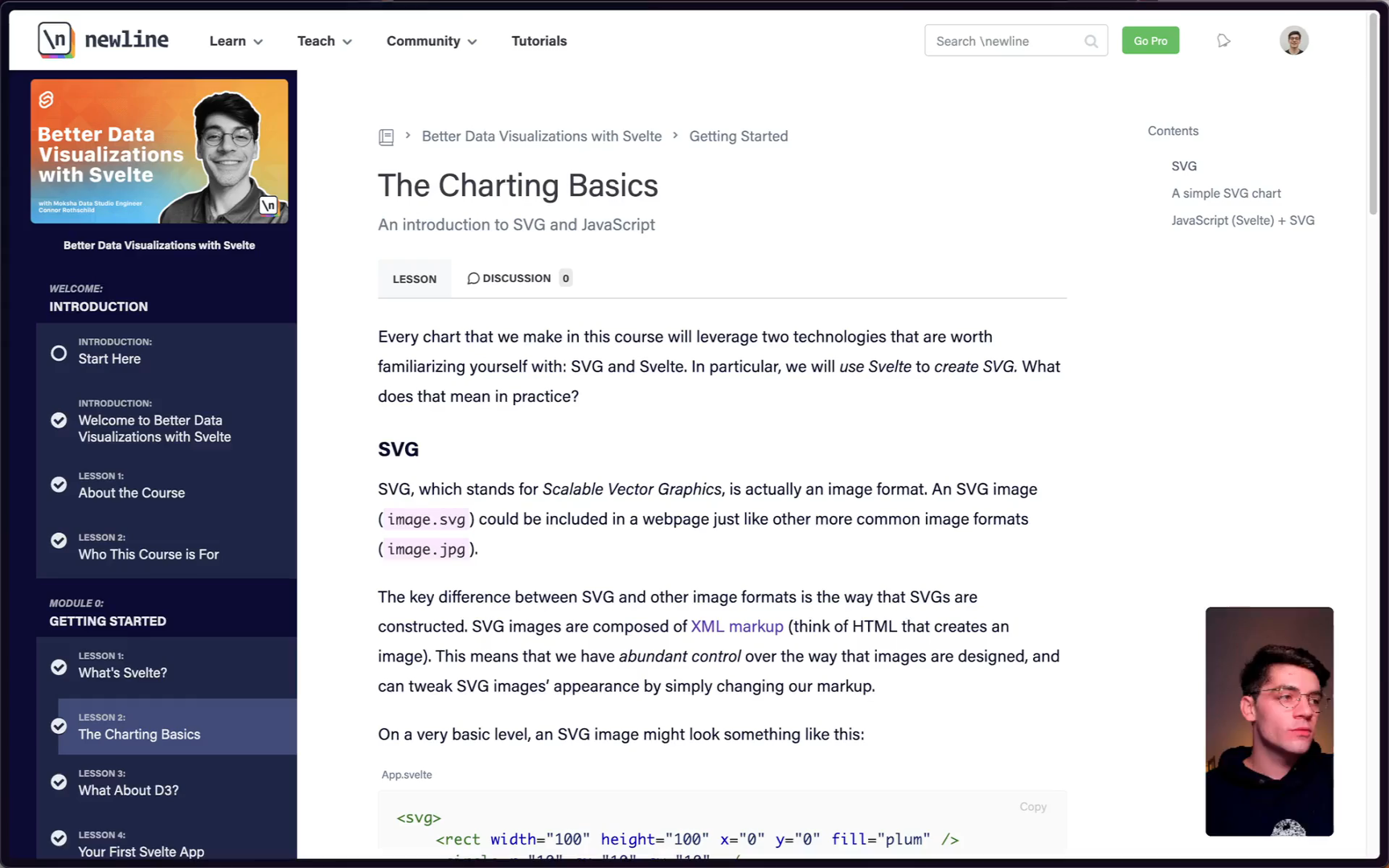 Javascript And Scalable Vector Graphics In Svelte 2 2 Newline