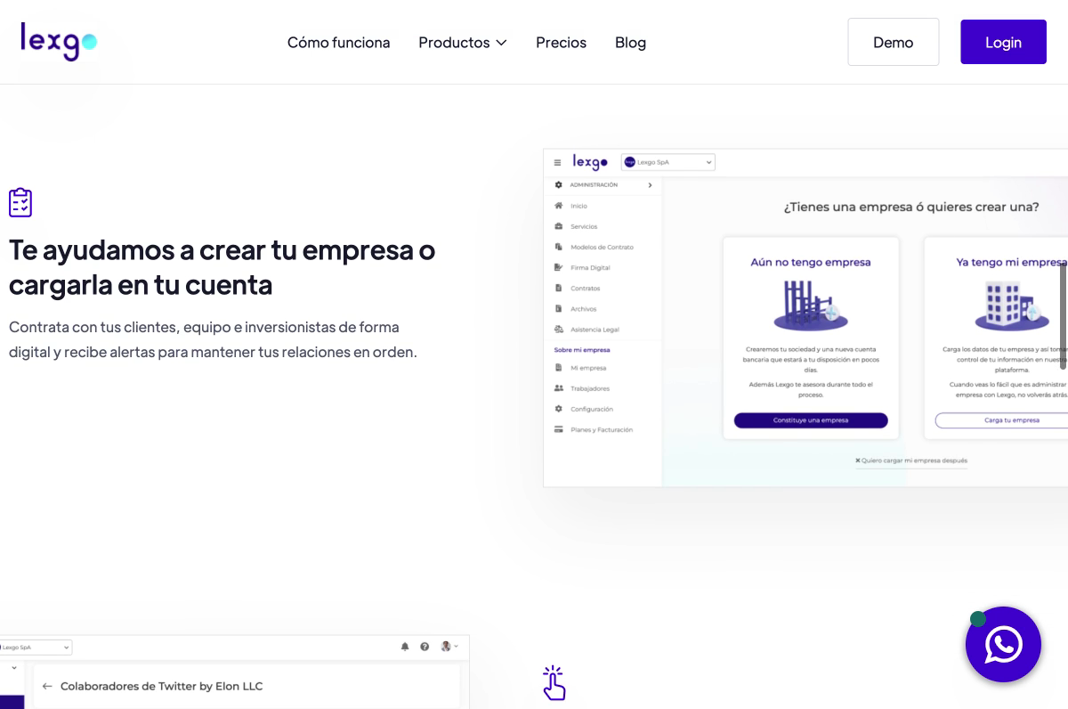 Cómo funciona - Lexgo - Servicios legales para empresas modernas | Arcade
