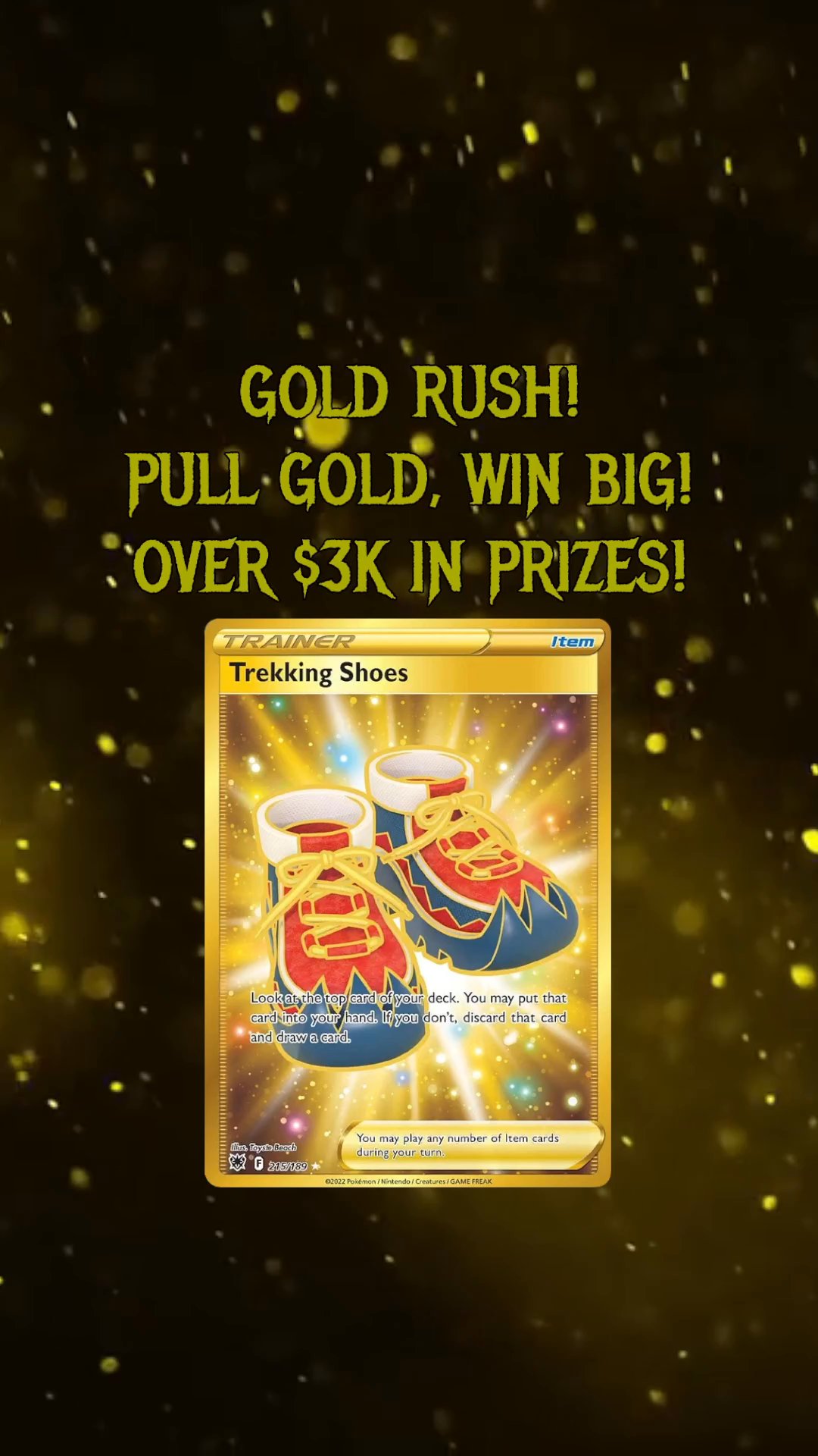 Whatnot - GOLD RUSH! OVER $3K IN PRIZES! MULTIPLE CHASES! 7/8 POKE P1 ...