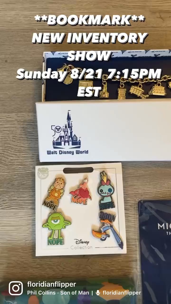 Whatnot Bookmark Sunday Finale Disney Show Livestream By