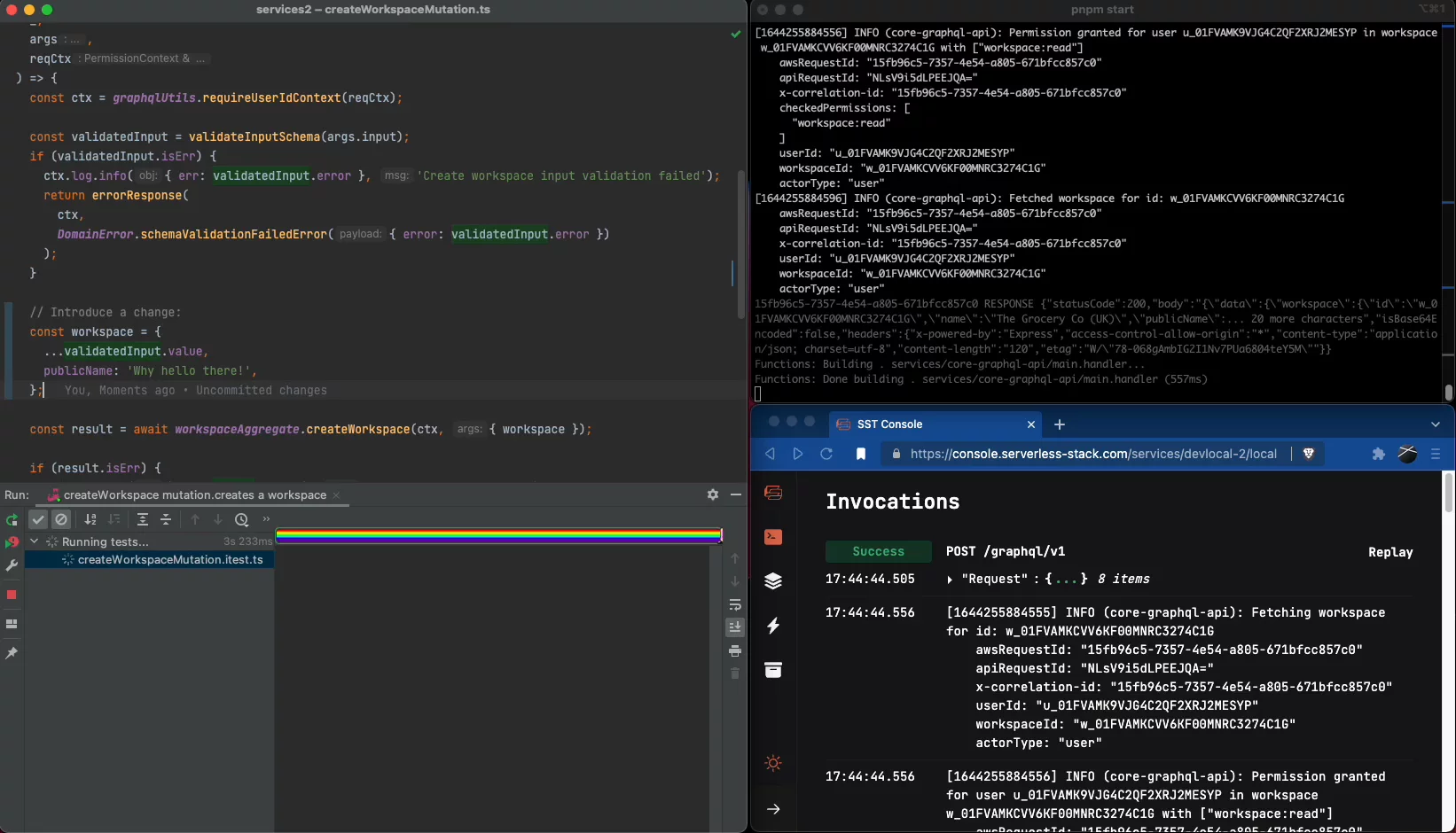 A *magical* AWS serverless developer experience · Plain