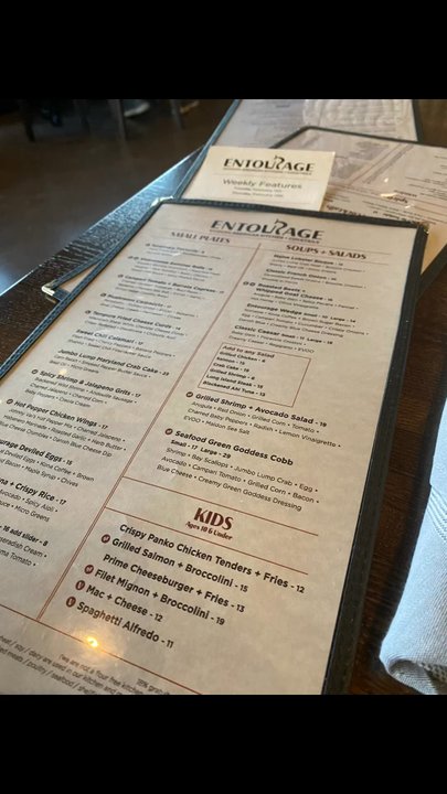 ENTOURAGE - Updated July 2025 - 196 Photos & 71 Reviews - 5101 Main St ...