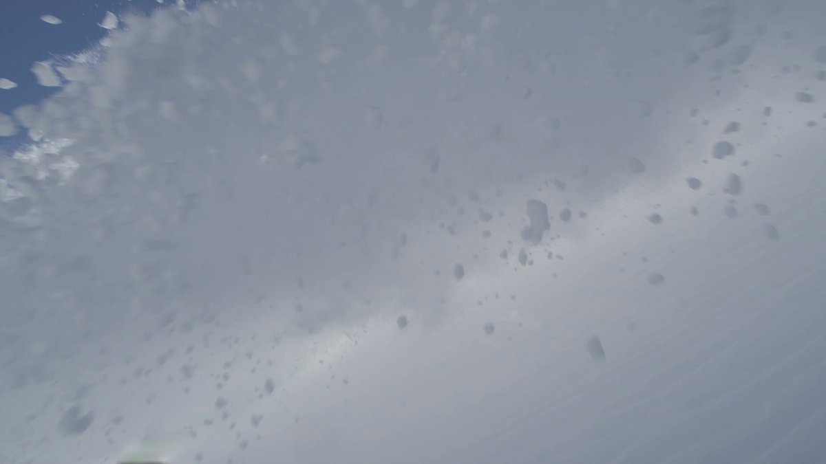 What happens to the human body when an avalanche buries it?