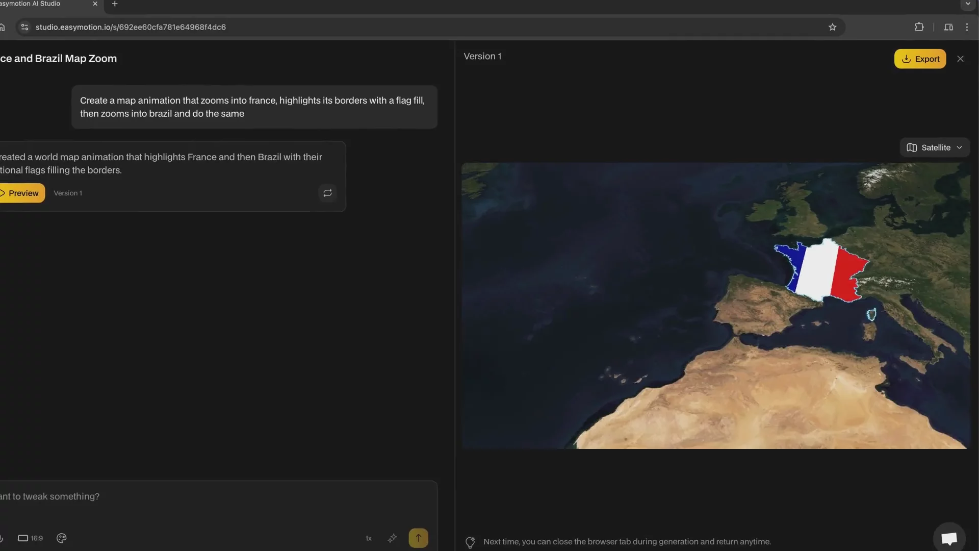 Easymotion – AI Motion Graphics Generator | Peerlist