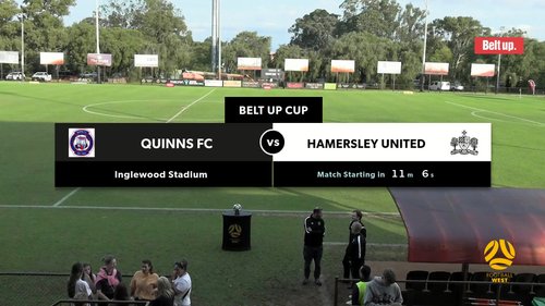 Replay: Quinns FC vs Hamersley Rovers (Belt Up Masters Over 35s Cup Final)