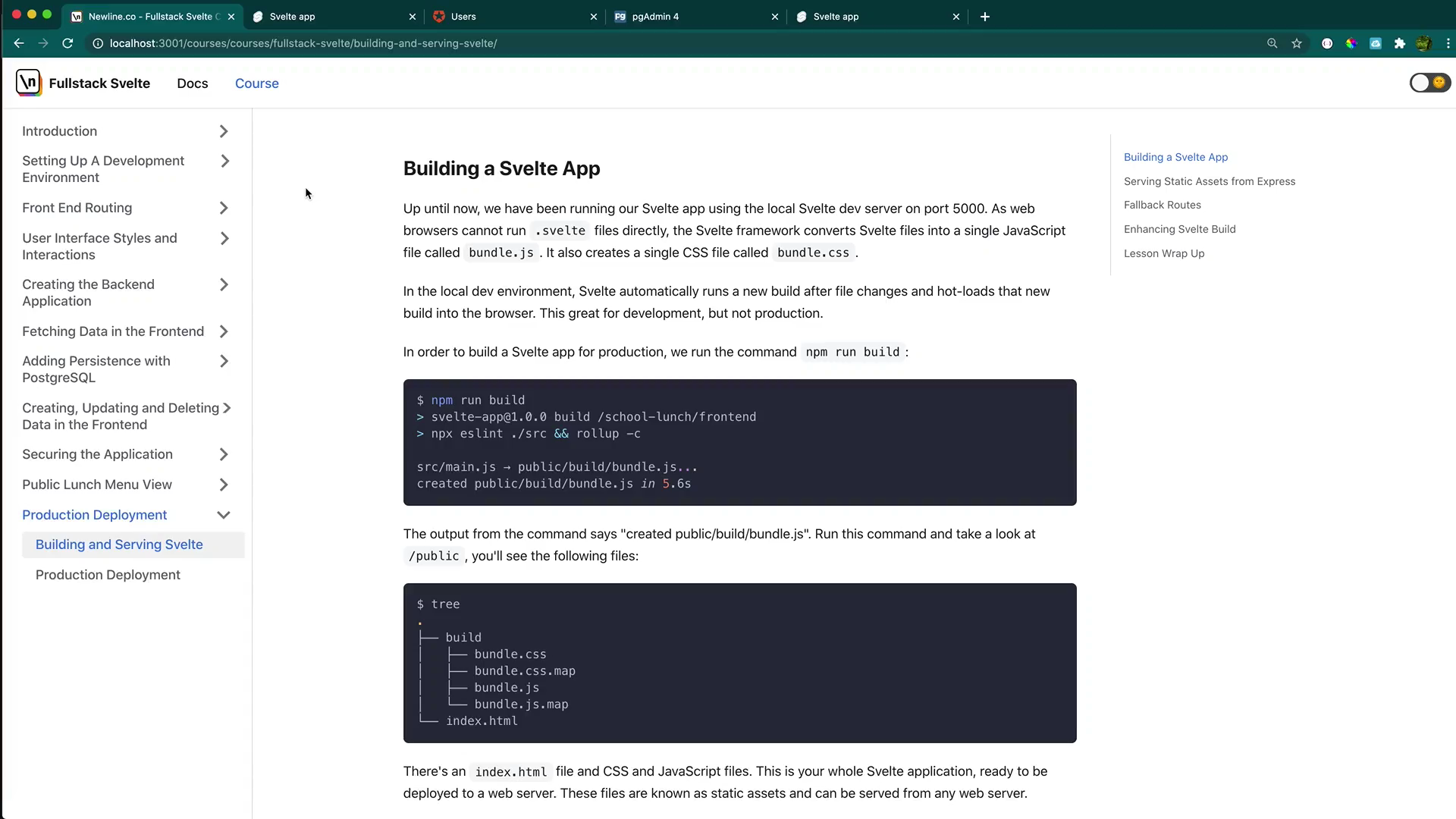 Building Svelte Single Page Applications and Serving Static Files Building Svelte Single Page Applications and Serving Static Files