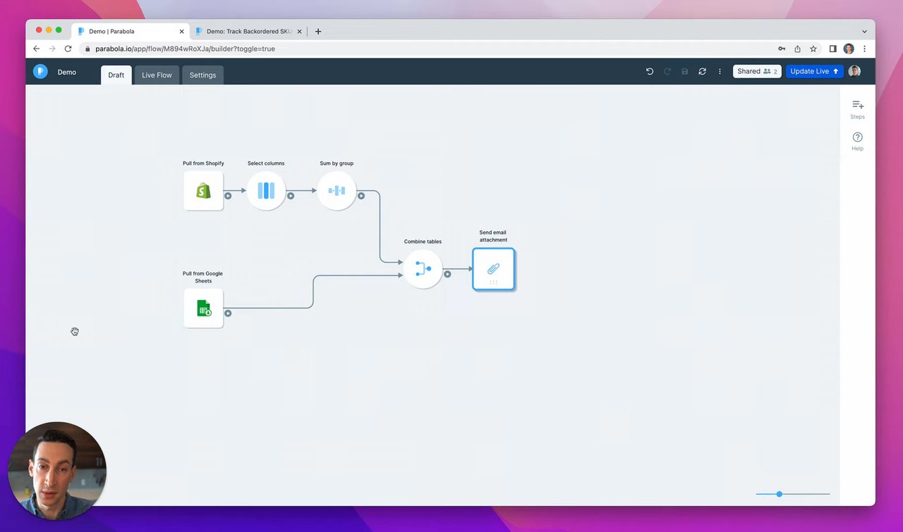 Parabola Review 2025: Pricing, Features & Video Demo | Dimmo