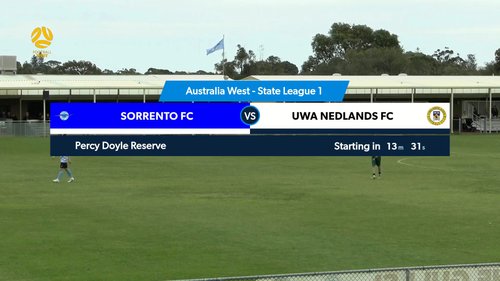 Replay: Sorrento FC vs UWA-Nedlands (Round 14)