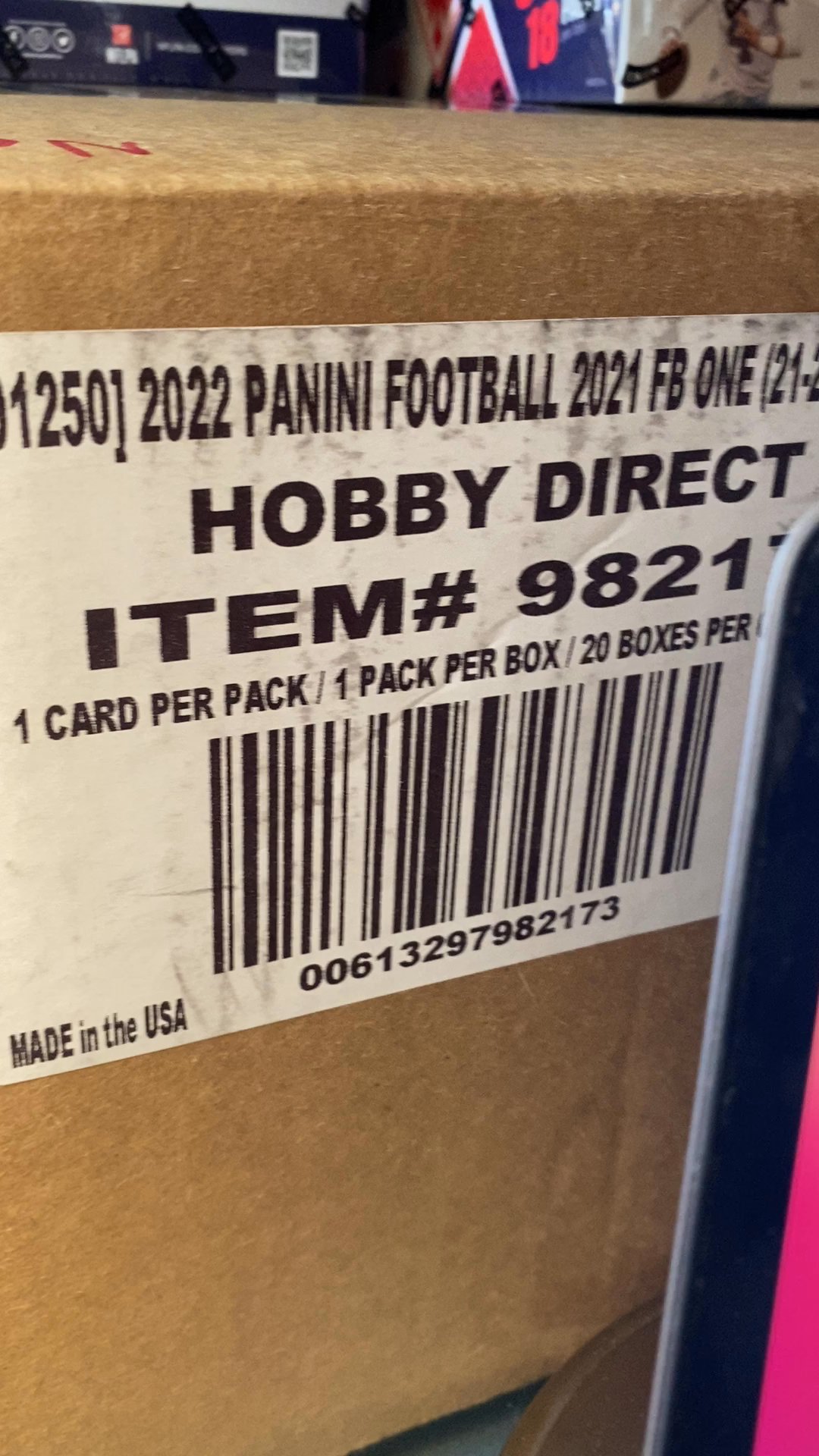 Whatnot - NFL FRESH CASES - PANINI ONE HOBBY DIRECT & PHOENIX H2 ...