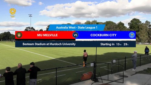 Replay: Murdoch University Melville vs Cockburn City SC (Round 15)