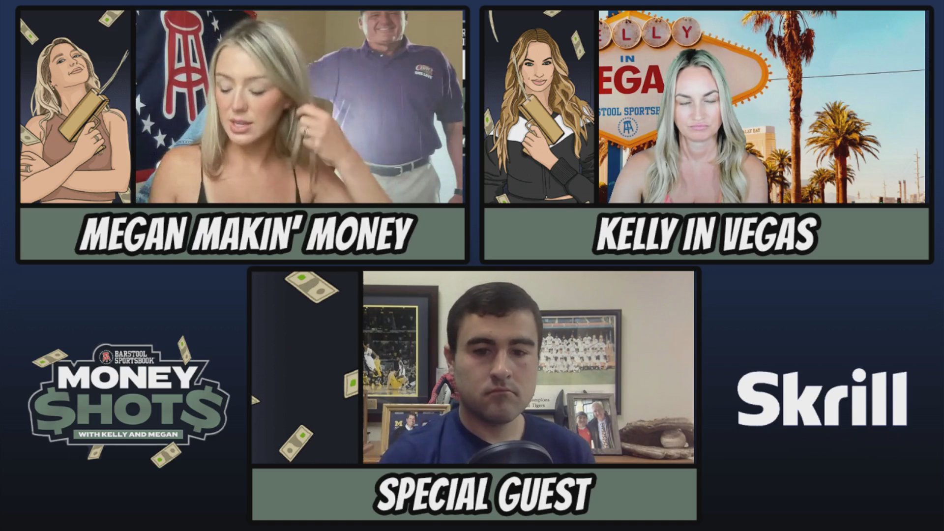Money Shots with Megan and Kelly is live talking today's baseball slate ...