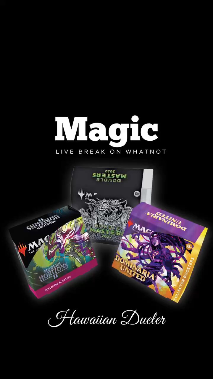 Whatnot - Collector Packs: 2x2, MH2, DMU Livestream by hawaiiandueler # ... Whatnot - Collector Packs: 2x2, MH2, DMU Livestream by hawaiiandueler # ...
