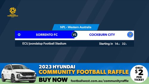 Replay: Sorrento FC vs Cockburn City SC (Round 15)