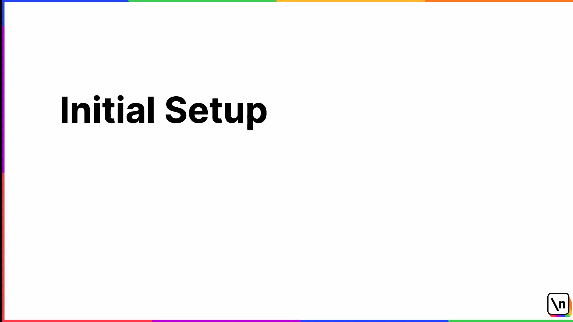 Initial Setup Fullstack React With Typescript Masterclass Newline
