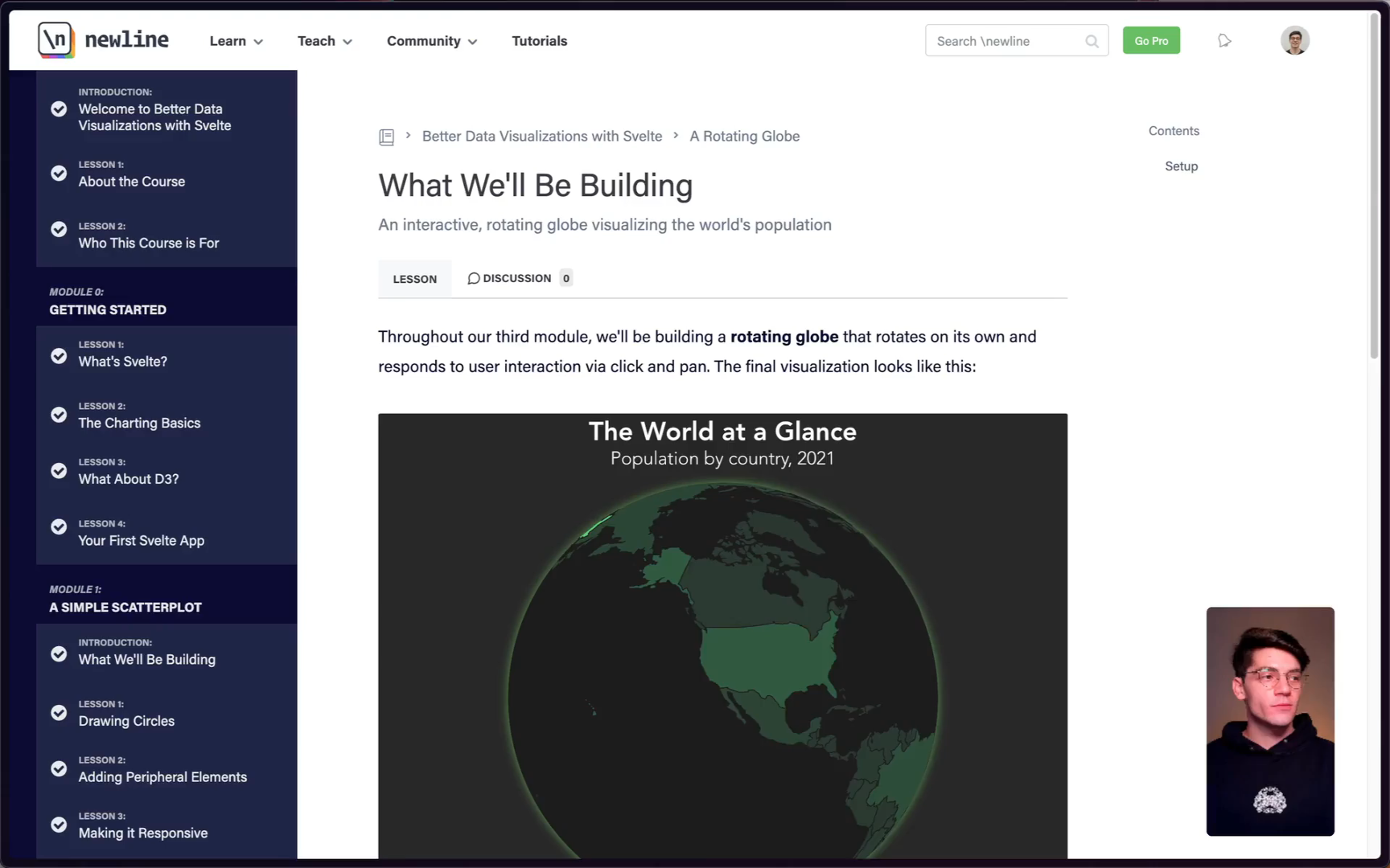 Create An Interactive Globe Visualization With Svelte D3js 51