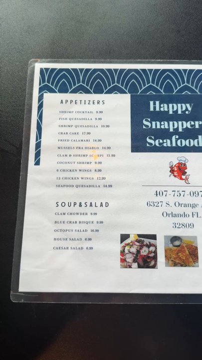 HAPPY SNAPPER SEAFOOD RESTAURANT - Updated December 2025 - 1057 Photos ...