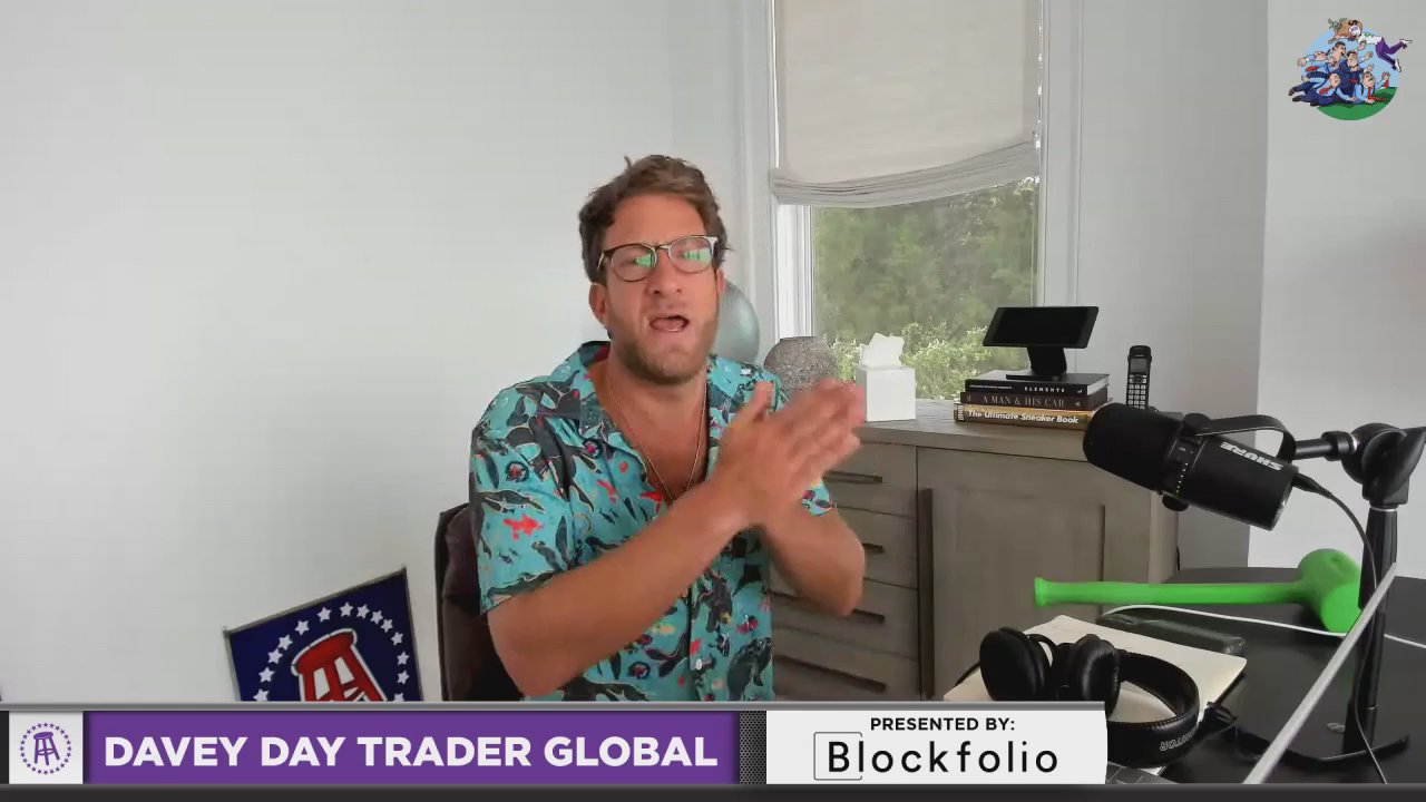Davey Day Trader presented by Blockfolio - July 8, 2021 | Barstool Bets