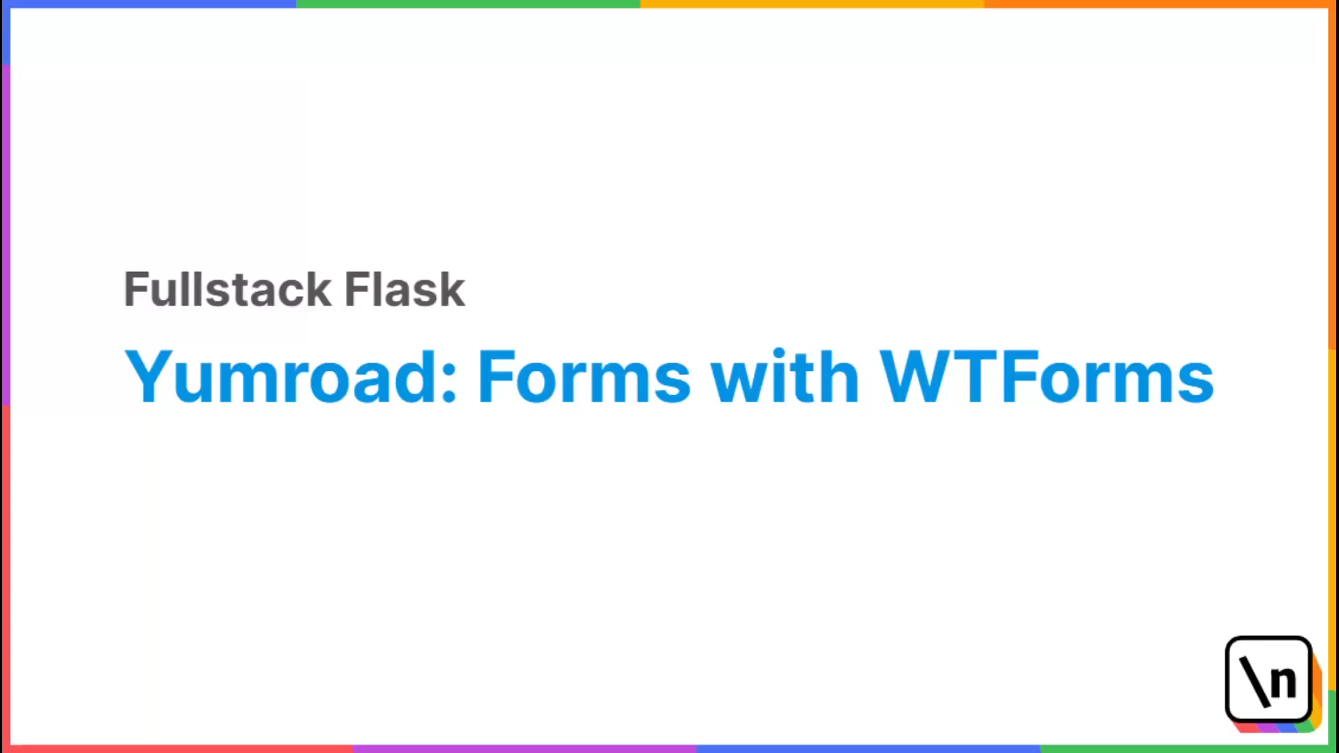 Pre Populate A Wtforms Form And Prevent Csrf Attacks 10 3 Newline