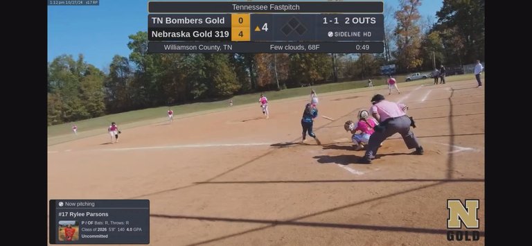 Rylee Parsons's Softball Recruiting Profile | FieldLevel