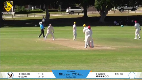 Replay: Wanneroo Cricket Club vs Mount Lawley Cricket Club (Round 4)