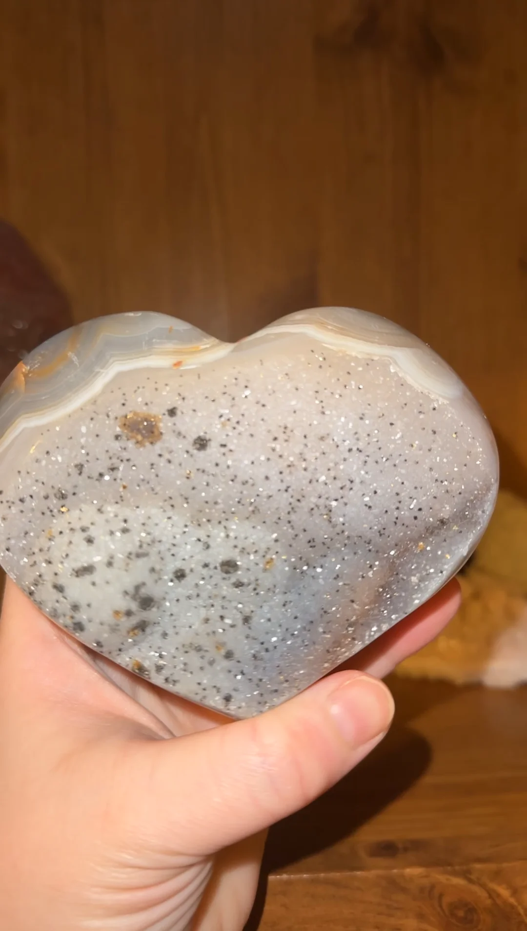 Druzy Agate Heart · $25.00 · Regemify