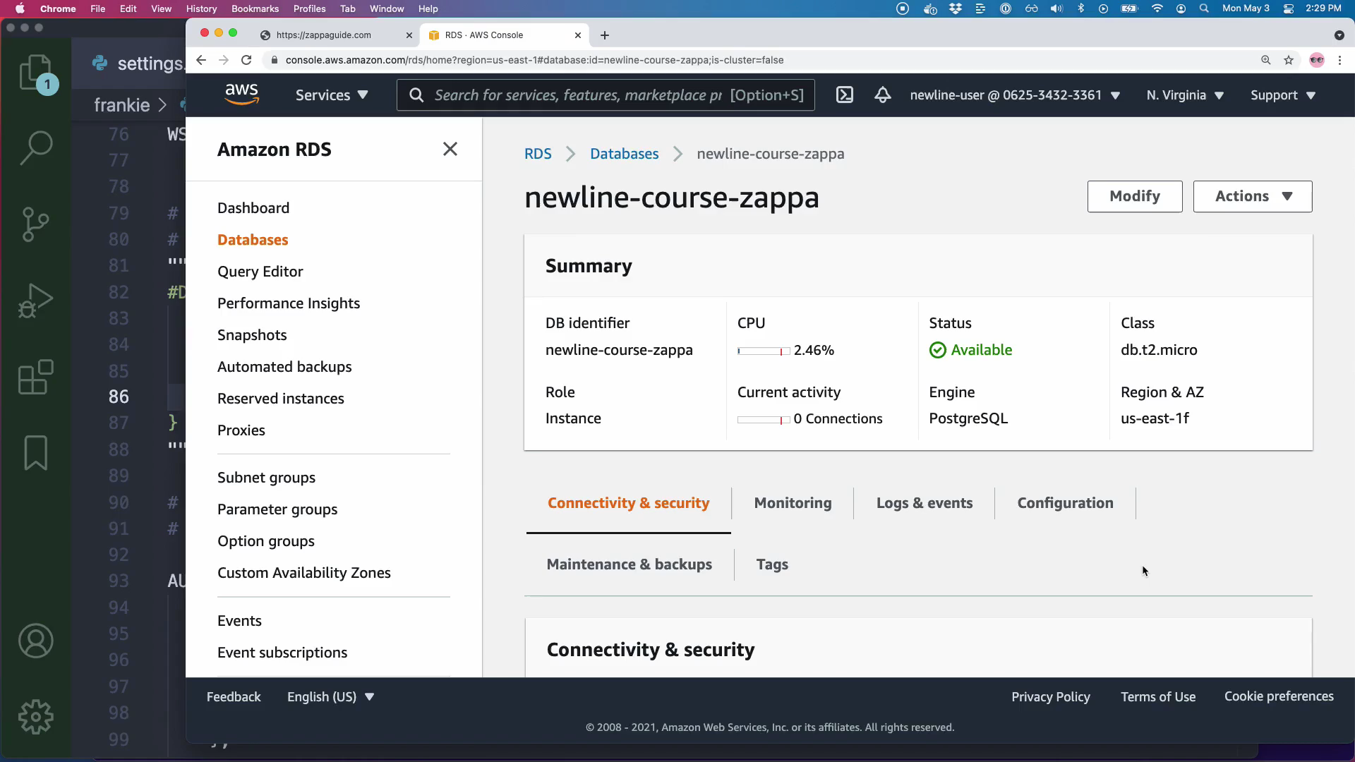 Connecting a Django App to a PostgreSQL Database - 6.3 | newline Connecting a Django App to a PostgreSQL Database - 6.3 | newline