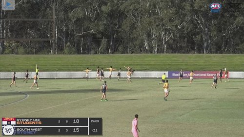 Replay: South West Sydney Blues vs Sydney University ANFC (Finals Week ...