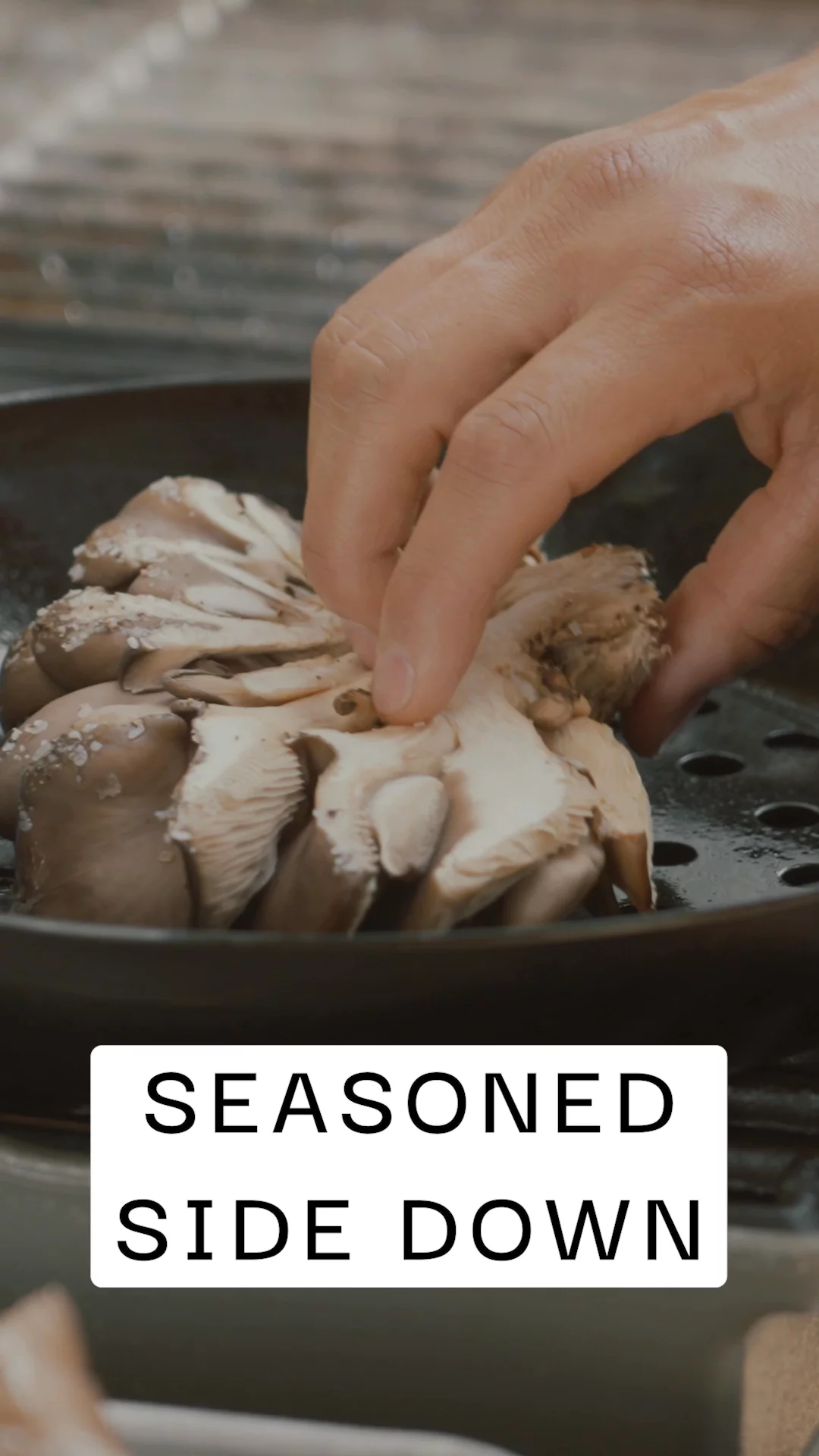 Blue Carbon Steel Grill Frying Pan - Made In