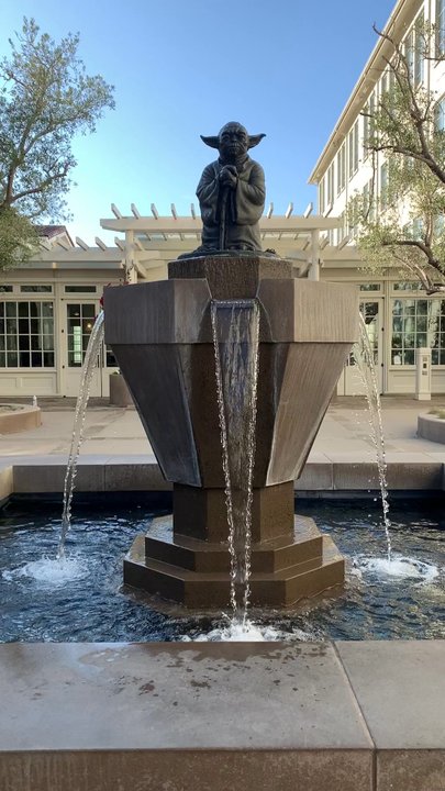 YODA FOUNTAIN AT LUCASFILM - Updated February 2025 - 539 Photos & 180 ...
