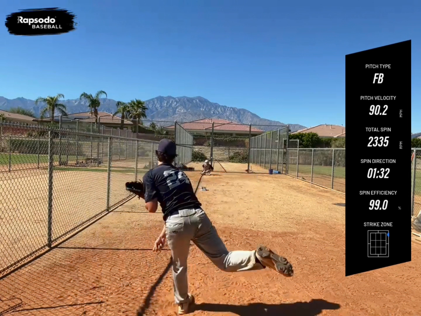 Watch "Bullpen video and rapsodo data FB 91.6" - Hayden Robbins's ...