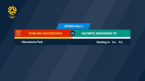 Replay: Stirling Macedonia FC vs Olympic Kingsway (Round 1)