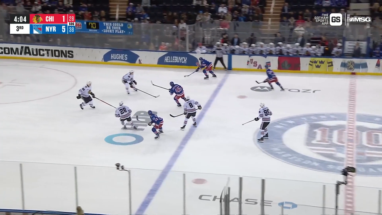 Fortescue picks up his first NHL point with the assist on the 6-1 goal ...