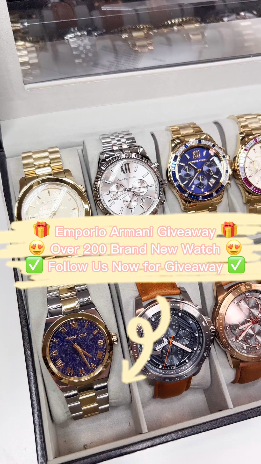 Whatnot - 🎁 EMPORIO ARMANI Giveaway 🎁 ⌚️Over 200 Brand New Watches for ...
