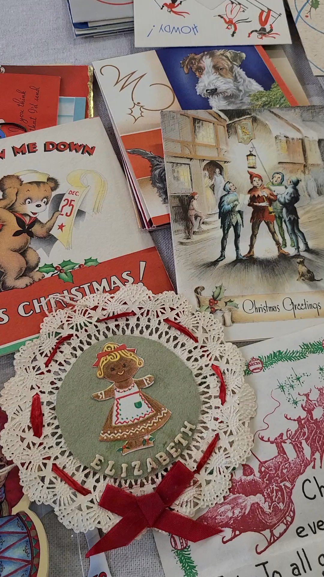 Whatnot - Christmas...Vintage Santa letters,Postcards,Greeting cards ...