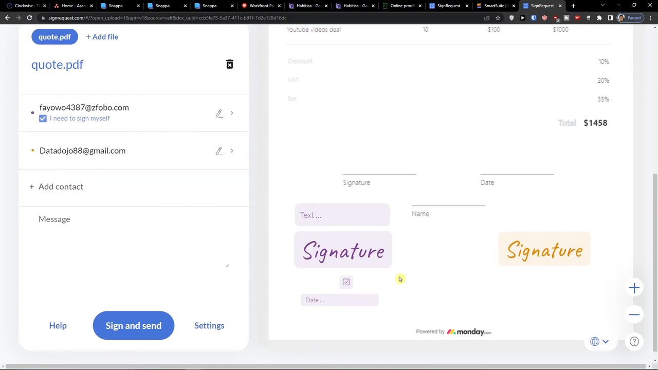 SignRequest Review 2025: Pricing, Features & Video Demo | Dimmo