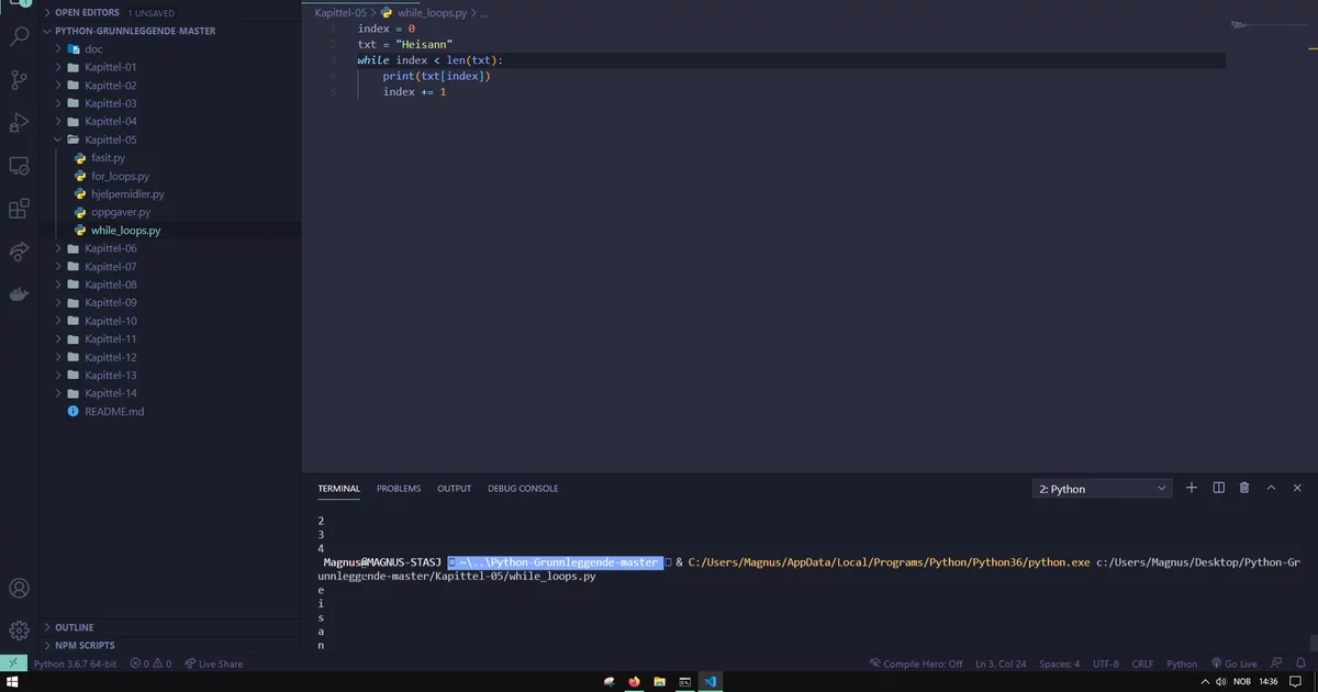 Slik bruker du while-løkker i Python | Utdannet.no