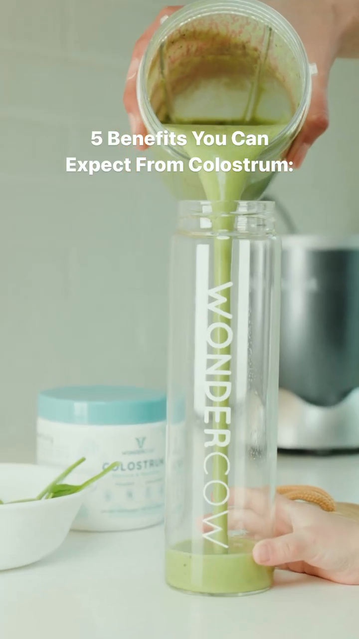 Drink Colostrum. Live Wonderfully!