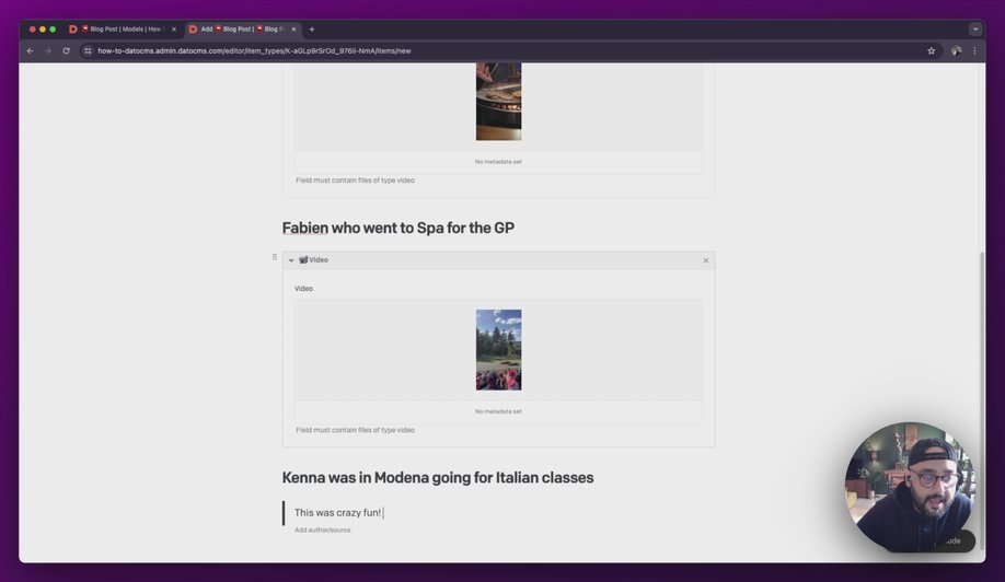 The headless CMS that your team will love — DatoCMS