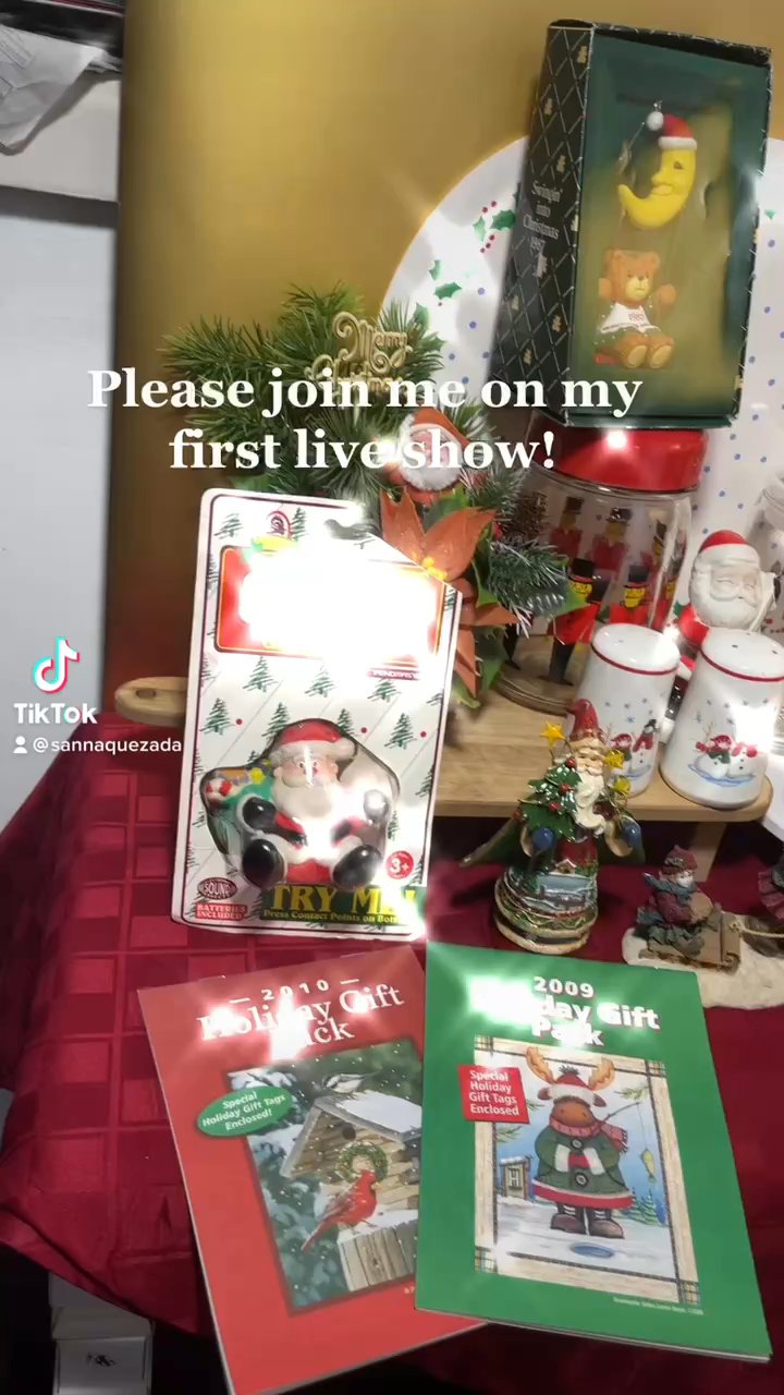 Whatnot - Christmas goodie’s First show Livestream by sanas_hidden ...