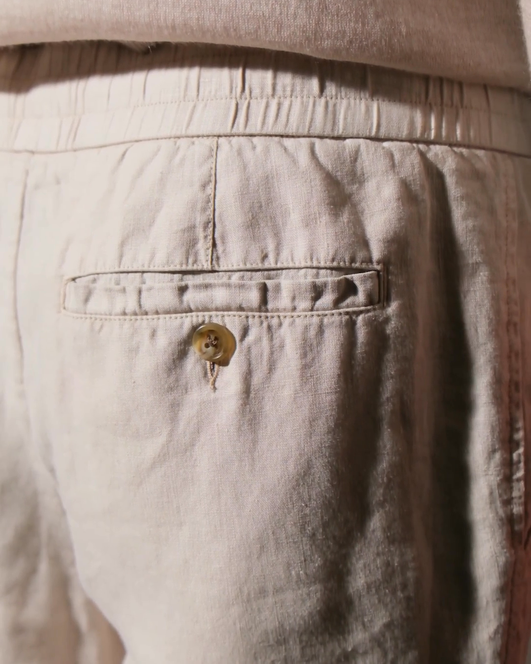 Relaxed Linen Pant - Salt Pigment | James Perse Los Angeles