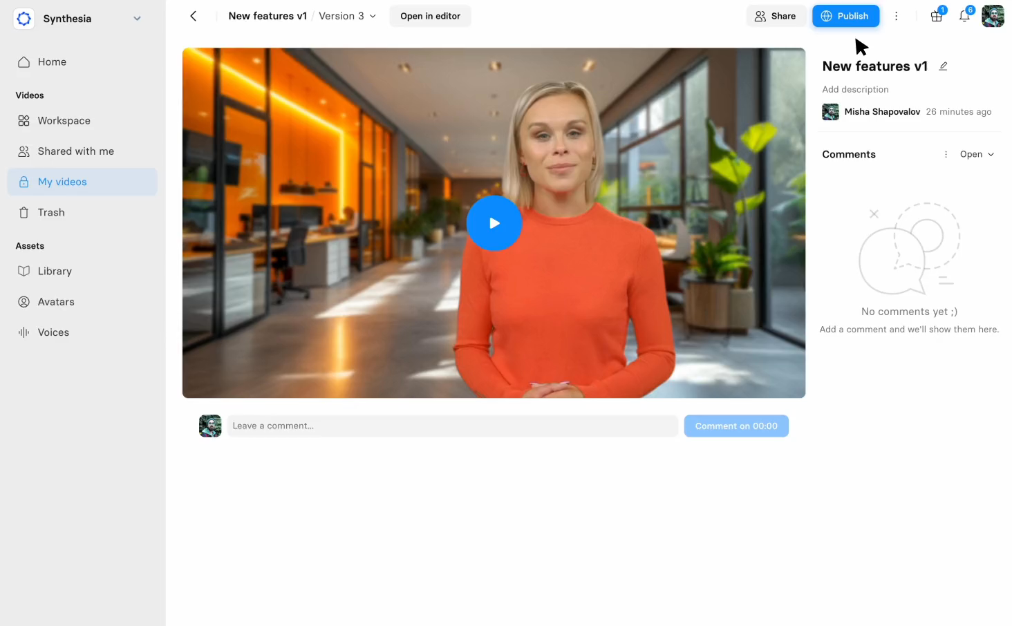 Discover Synthesia's 15+ Unique Features