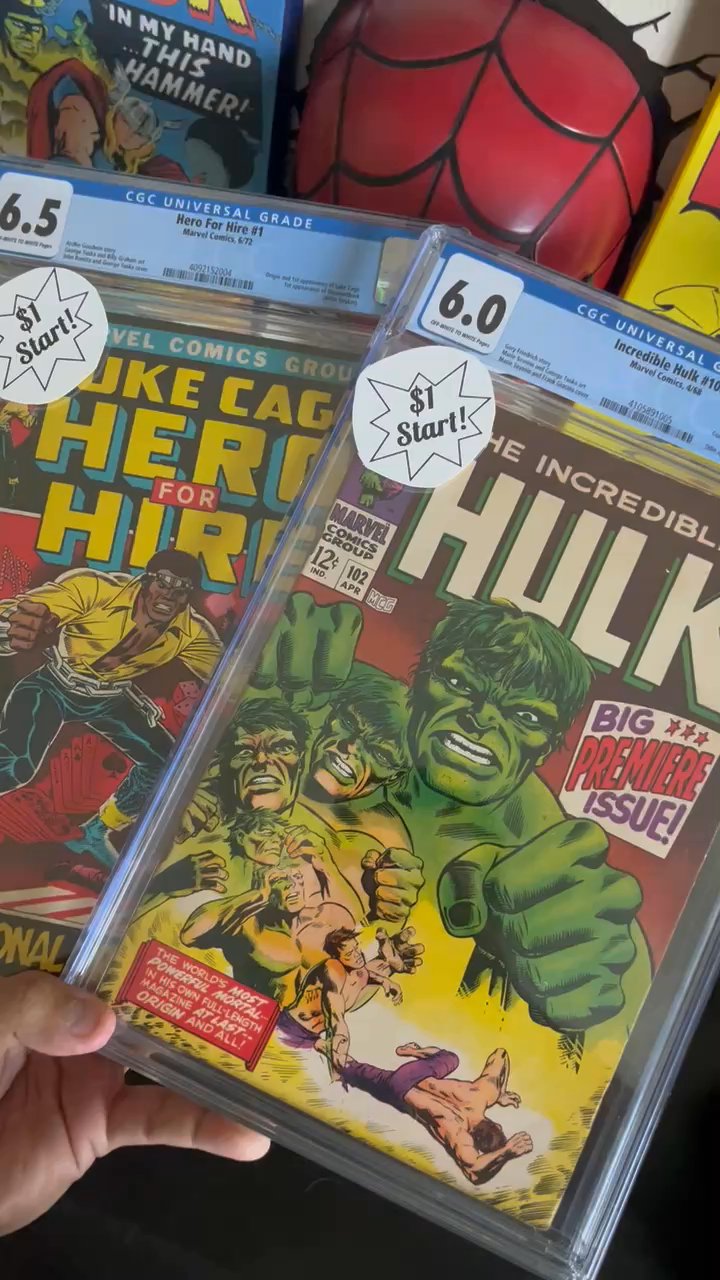 Whatnot - $1 start keys and slabs🔥🔥🔥 Livestream by supernova_comics # ...