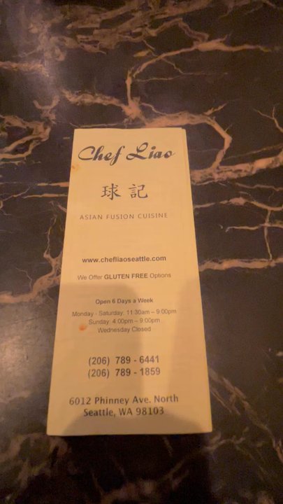 CHEF LIAO ASIAN FUSION CUISINE - Updated January 2026 - 161 Photos ...