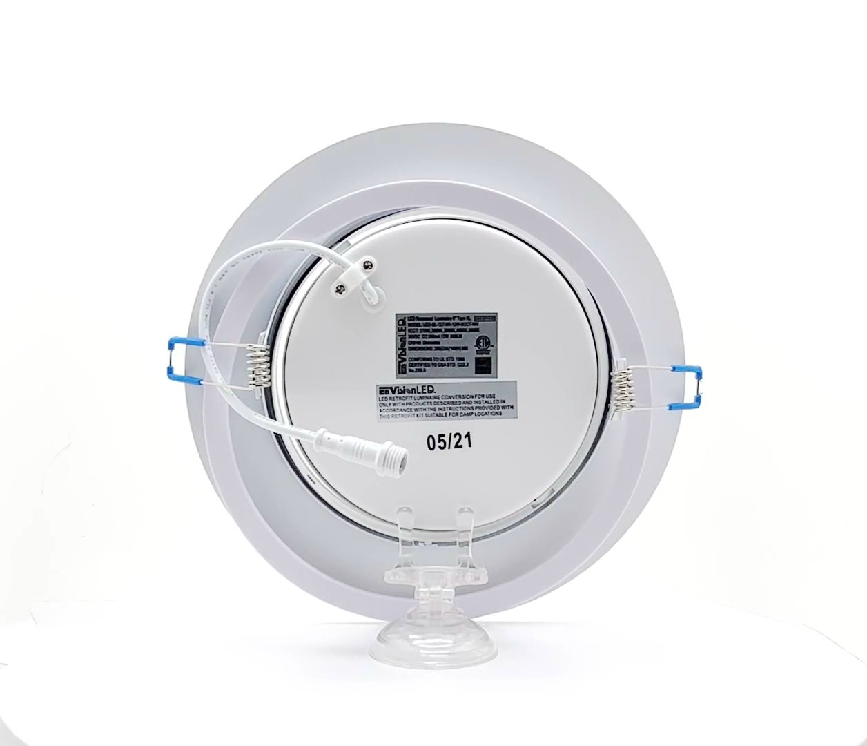 6" External J-Box Adjustable Downlight: Slim-Line