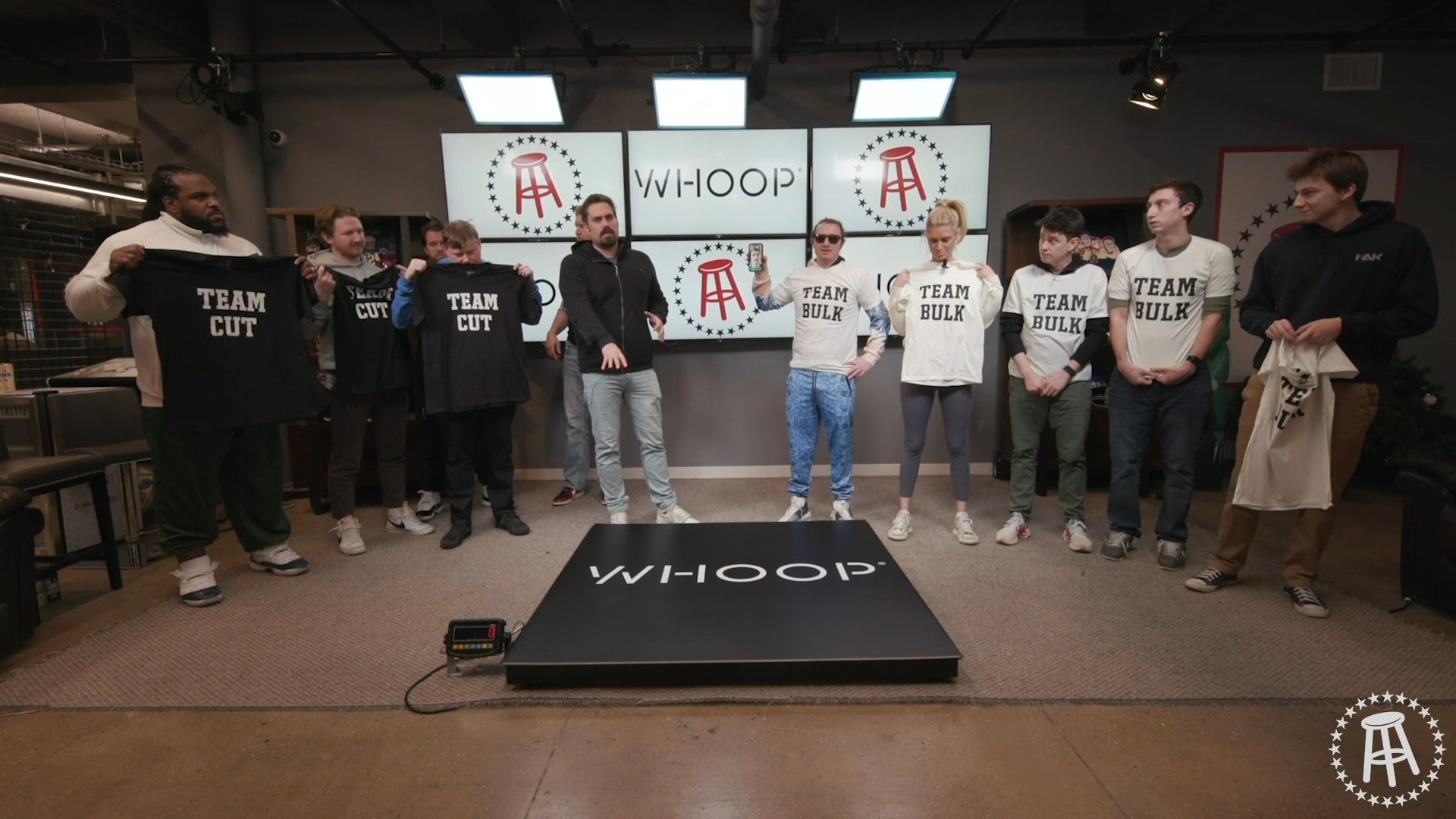Team Cut and Team Bulk Begin The WHOOP Challenge | Barstool Sports