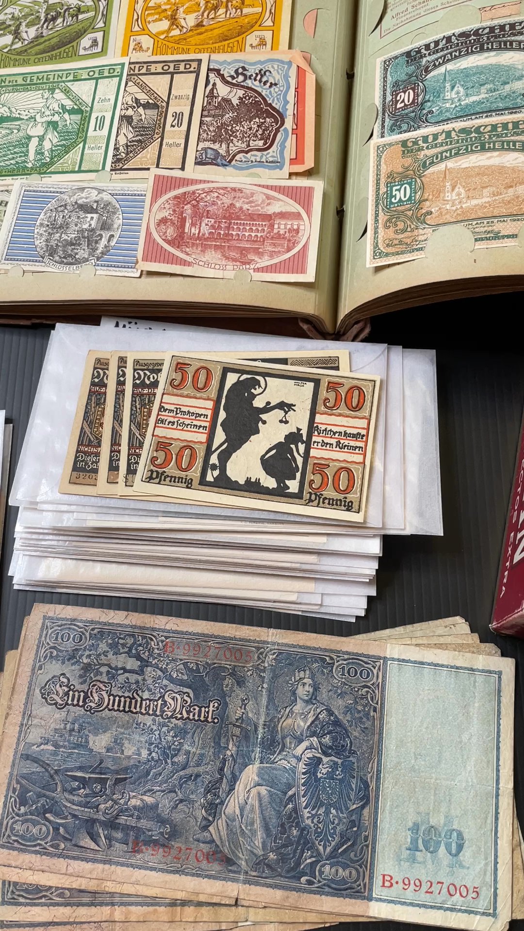 Whatnot - $1 Old Banknote Lots, Sets, Rare Notes! German Notgeld WWI ...