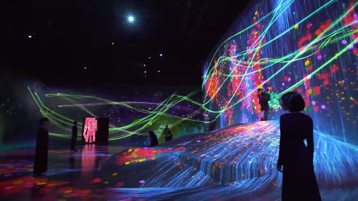 Digitale Kunst Hamburg: teamLab Borderless