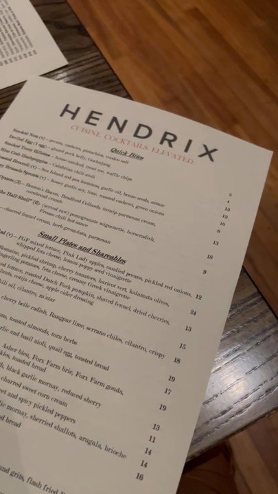 HENDRIX - Updated April 2025 - 247 Photos & 145 Reviews - 1649 Main St ...