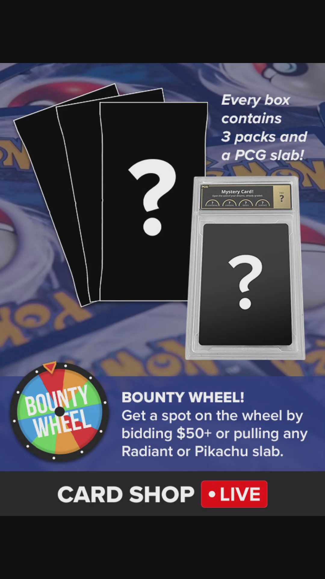 Whatnot - Pokemon Mystery Box! SLAB WITH EVERY BOX Livestream by ...