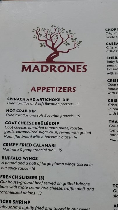 MADRONES - Updated July 2025 - 323 Photos & 605 Reviews - 7810 Worman's ...